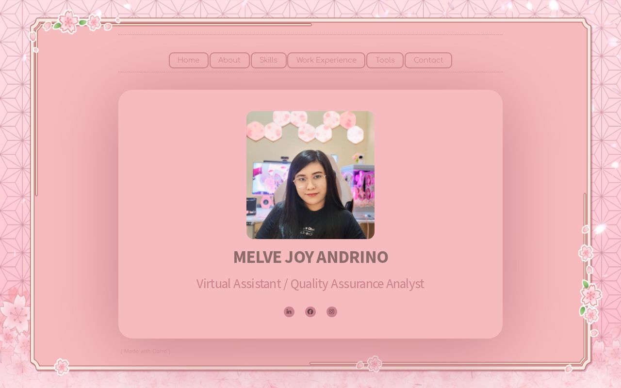 Melve Joy Andrino | Portfolio